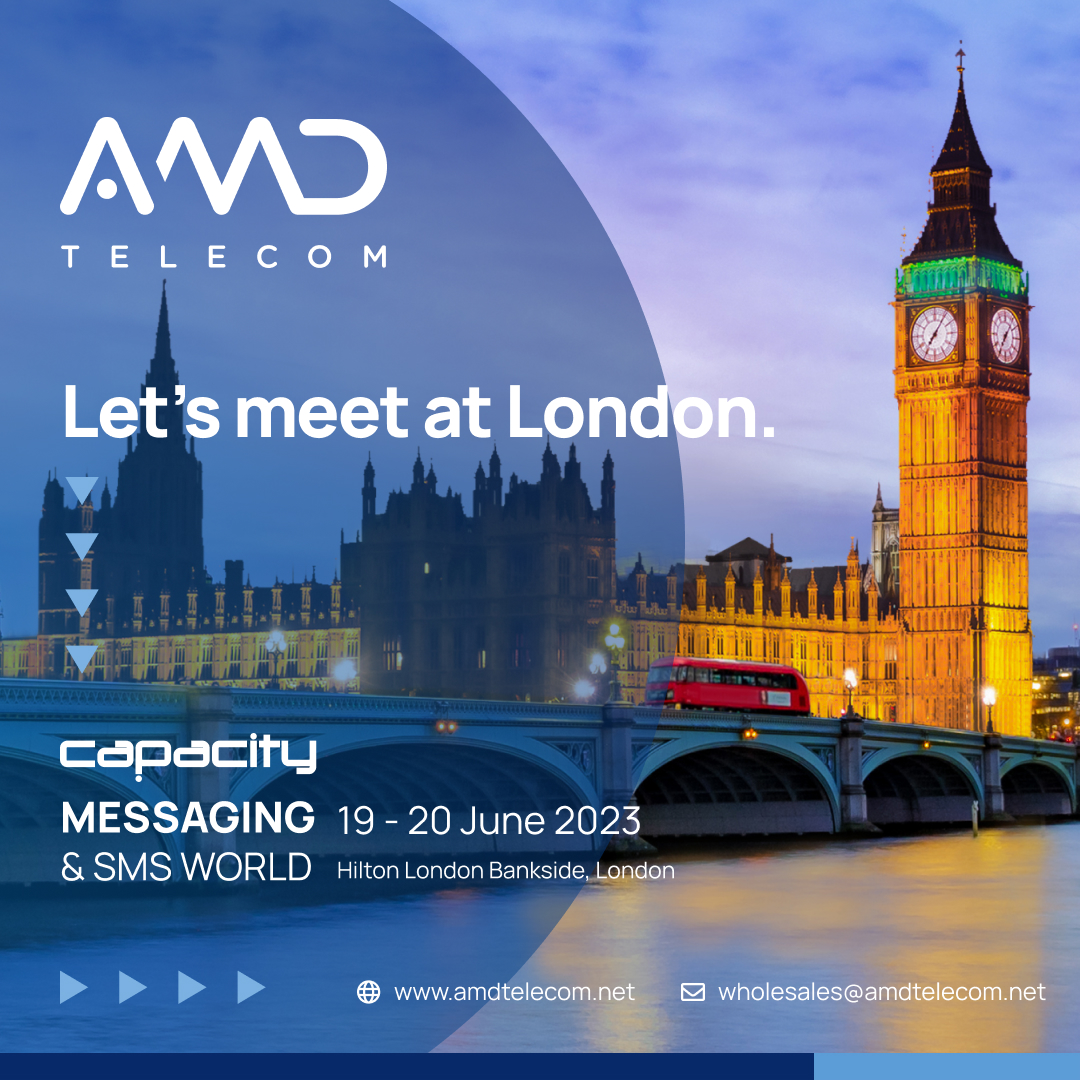 AMD Telecom participating In Capacity Messaging & SMS World 2023 - AMD Telecom